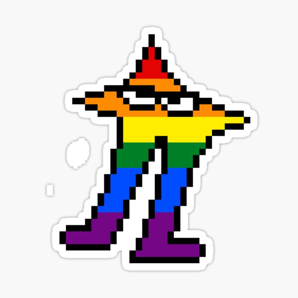 "Starwalker Pride Flag Deltarune | Lgbt" Sticker for Sale by duzmachine ...