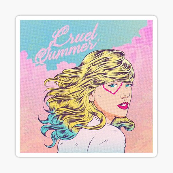 "cruel summer" Sticker for Sale by Betsymae | Redbubble