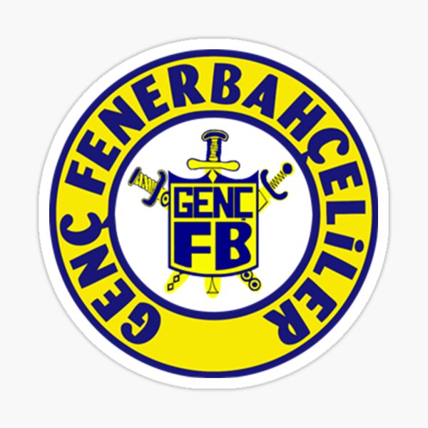 "Fener Heritage" Sticker for Sale by vectorfootball | Redbubble