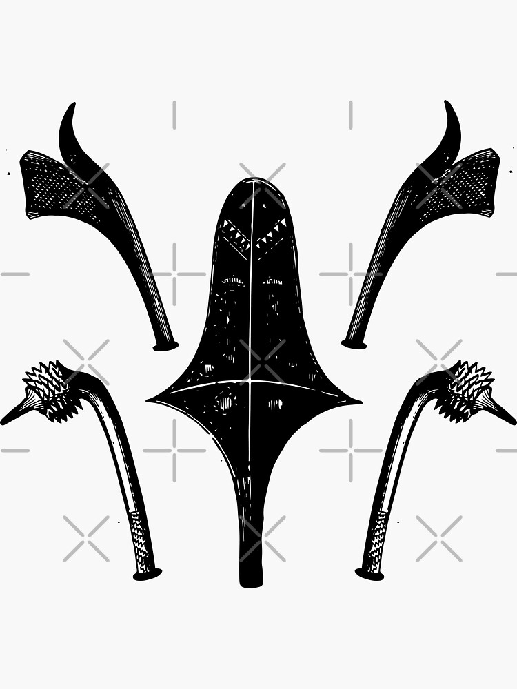 "Fijian War Clubs" Sticker for Sale by CreativeAliFiji | Redbubble