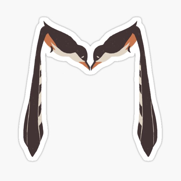 "M is for Mangrove Cuckoo!" Sticker for Sale by snieork | Redbubble