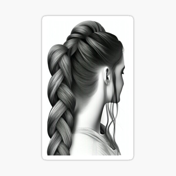 "Maple Braids" Sticker for Sale by AstraLowelle | Redbubble