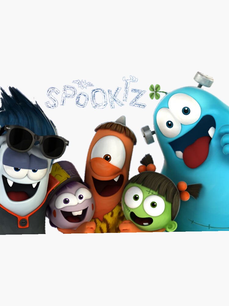 "Spookiz The Movie" Sticker for Sale by DOBIRMAN22 | Redbubble