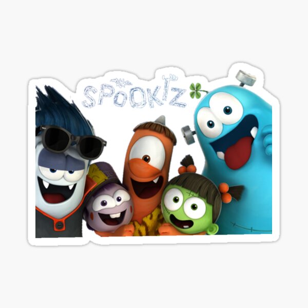"Spookiz The Movie" Sticker for Sale by DOBIRMAN22 | Redbubble