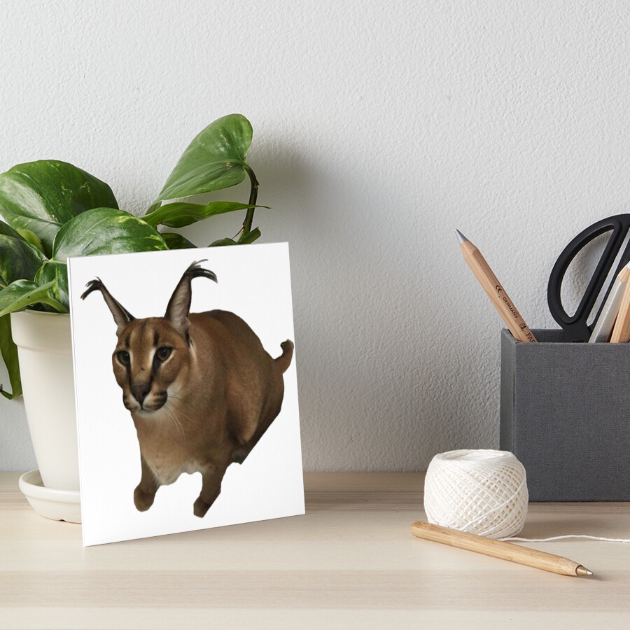 "Floppa meme " Art Board Print for Sale by Msrblesalesman | Redbubble