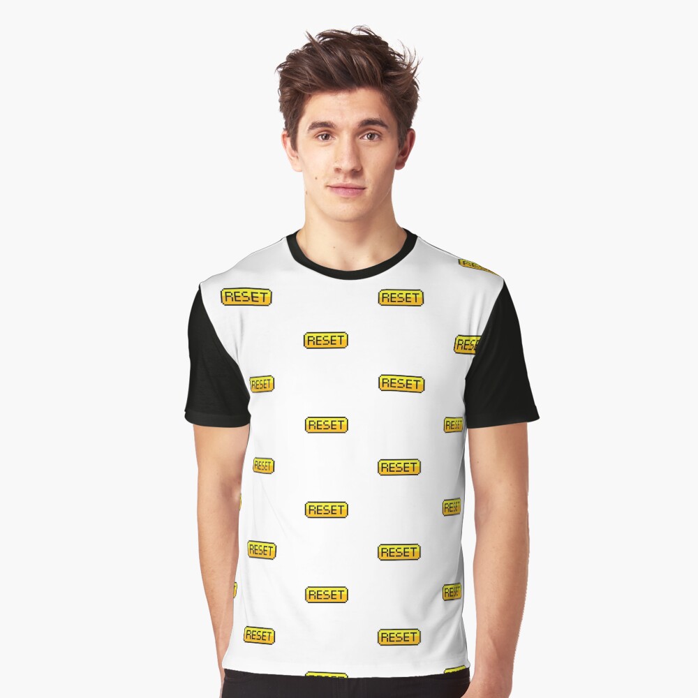 "Pixel art Reset button " Sticker for Sale by Ambilart1 | Redbubble