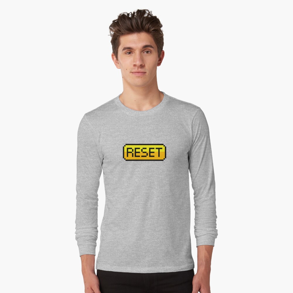 "Pixel art Reset button " Sticker for Sale by Ambilart1 | Redbubble