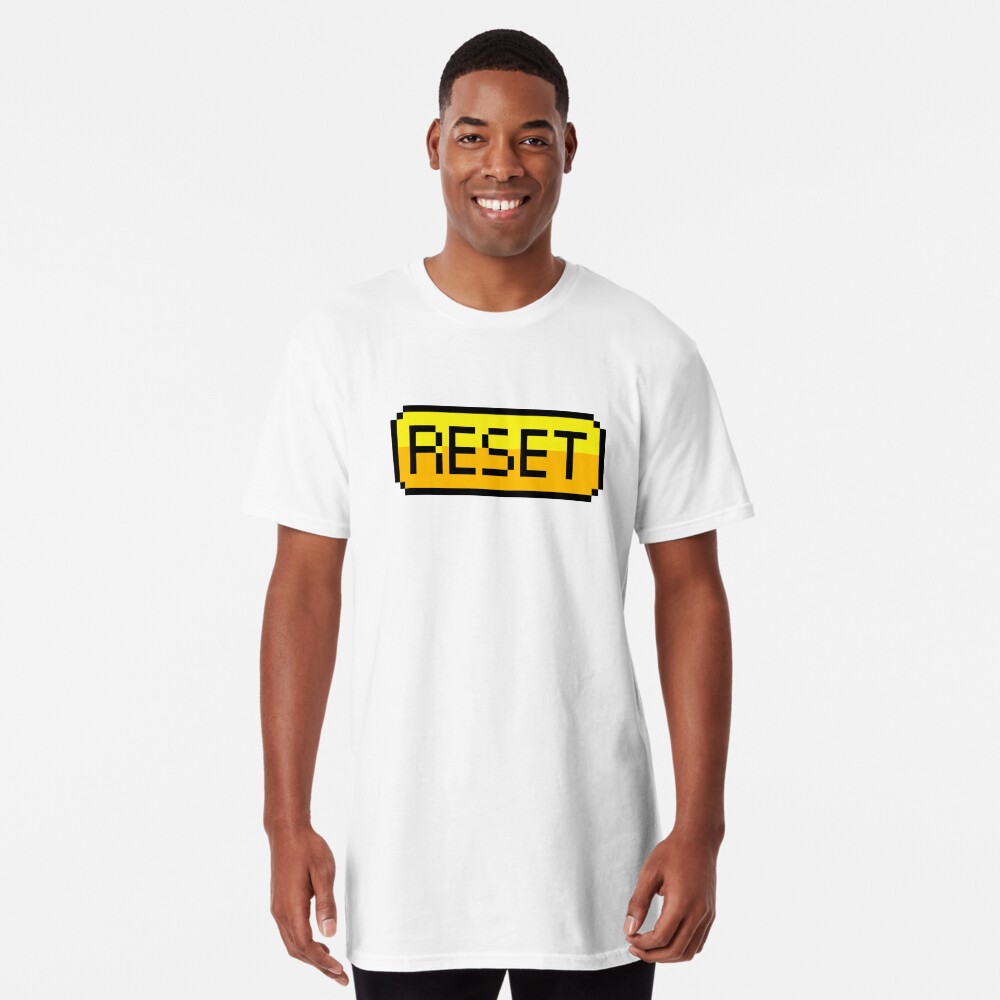 "Pixel art Reset button " Sticker for Sale by Ambilart1 | Redbubble