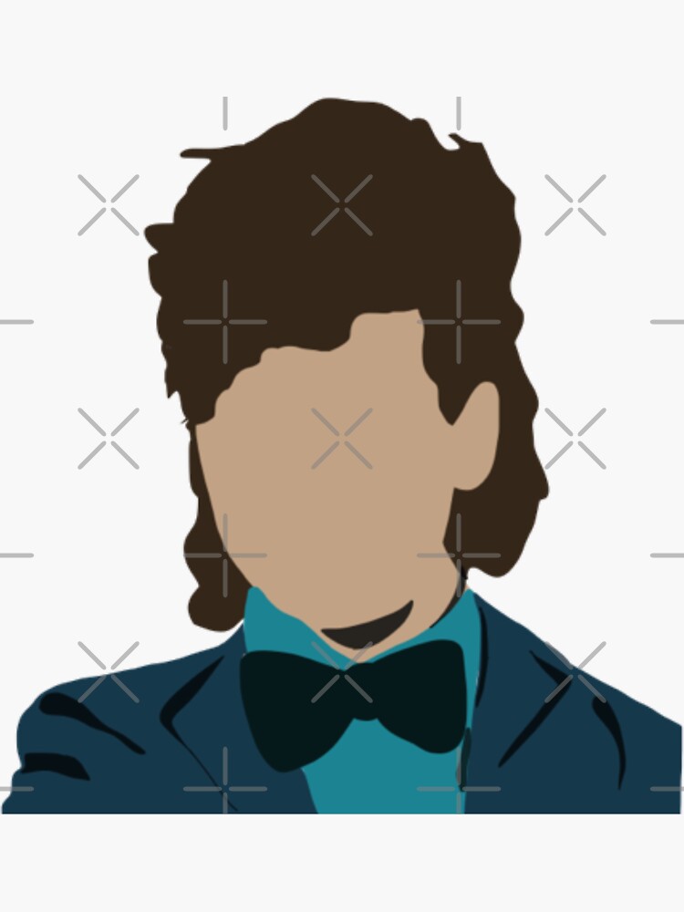 "Dustin " Sticker for Sale by Eversinceny | Redbubble