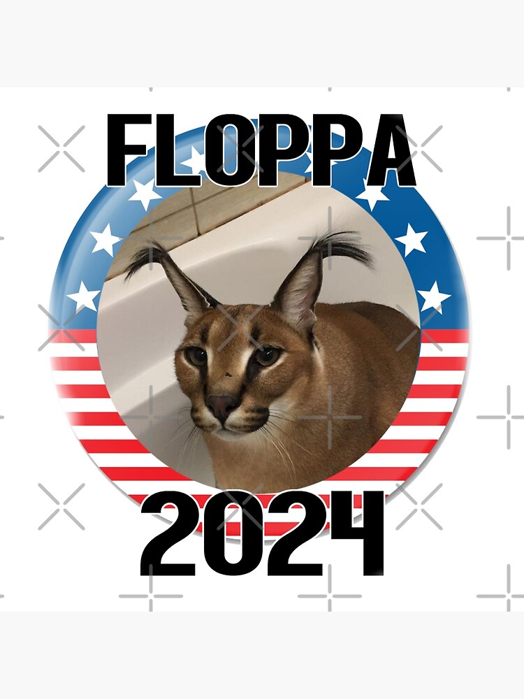 "Vote for Floppa 2024" Poster for Sale by Msrblesalesman | Redbubble