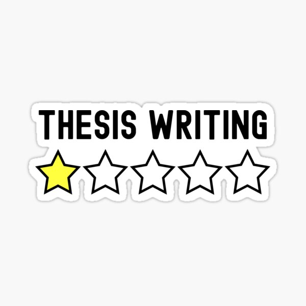 "Thesis Writing One Star Review - Graduate Student Humor, Thesis ...