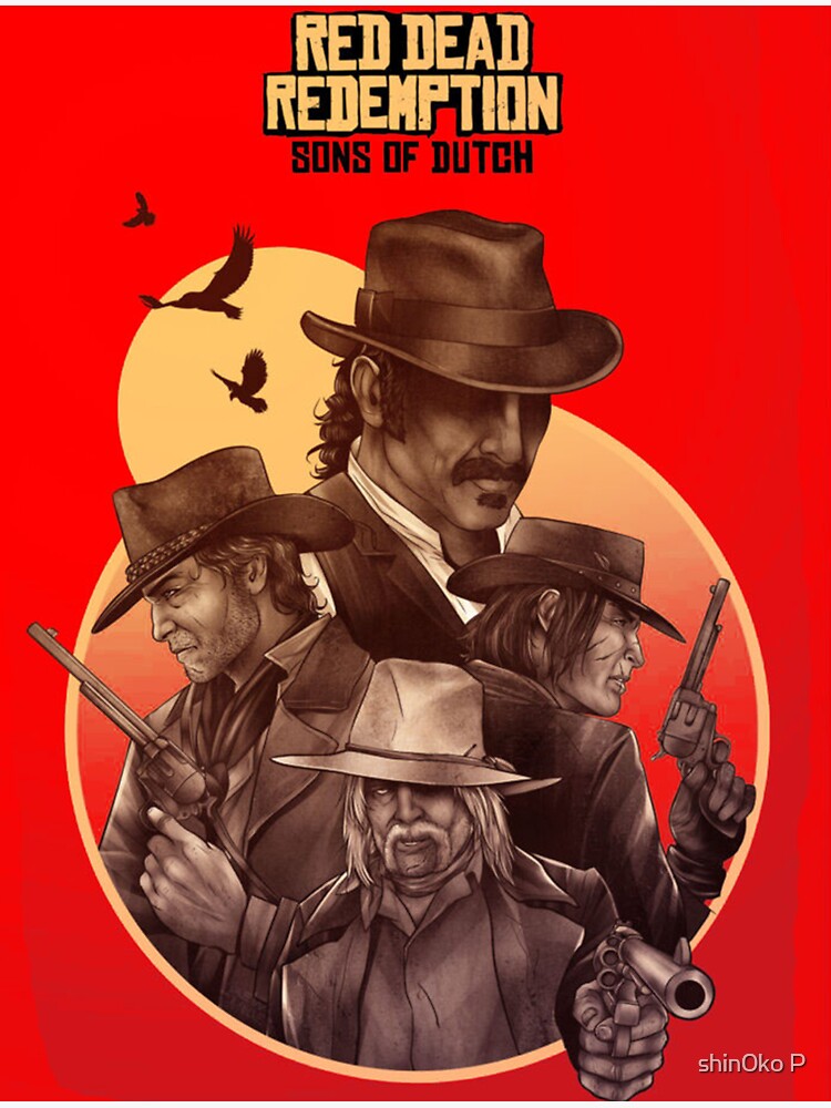 "Sons of Dutch - RDR2" Sticker for Sale by TimmysToms | Redbubble