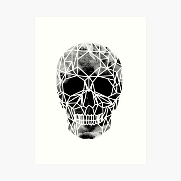"Crystal Skull Infrared" Art Print by ANTHROPOLESLEY | Redbubble