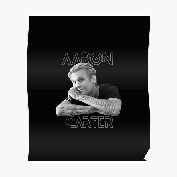 "Aaron Carter RIP" Poster for Sale by Best-M | Redbubble