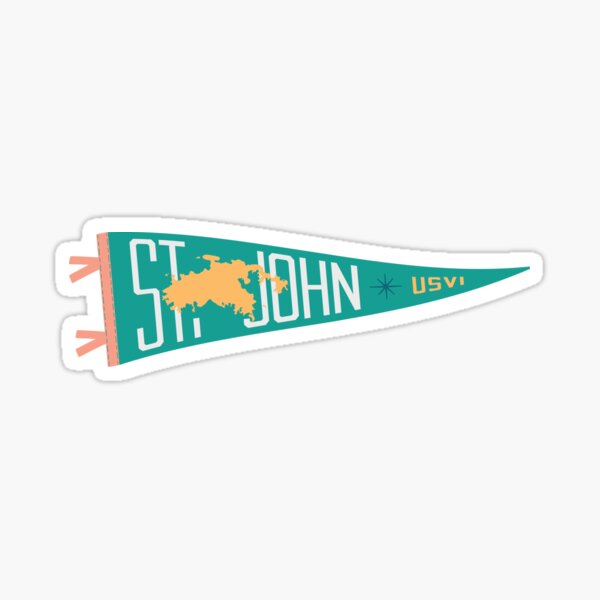 "St. John USVI" Sticker for Sale by MartinRivas | Redbubble