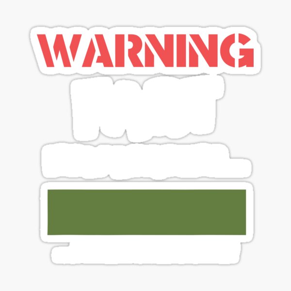 "Warning Fart Now Loading Funny Gag" Sticker for Sale by KROSSN | Redbubble
