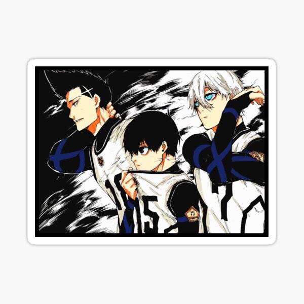 "Isagi & nagi & baro" Sticker for Sale by BATIF-X7 | Redbubble