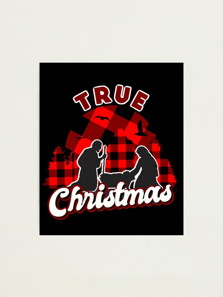 "True Christmas, birth of Jesus v2" Photographic Print for Sale by ...