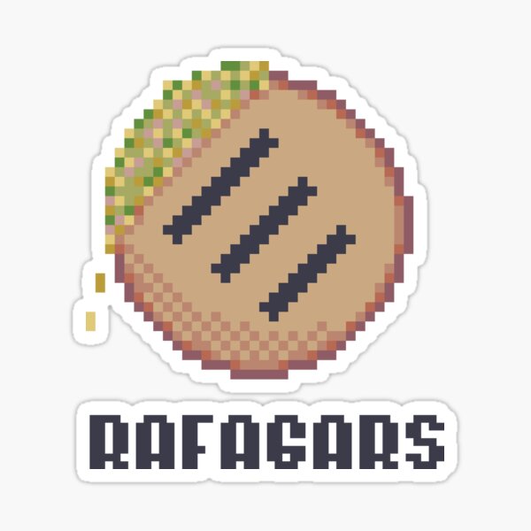 "Pixel Arepa" Sticker for Sale by rafagars | Redbubble