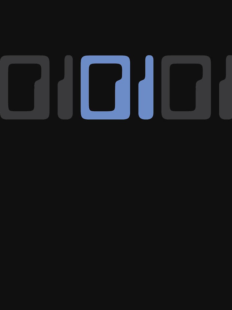 Binary 010101 T Shirt By Serifdesign Redbubble