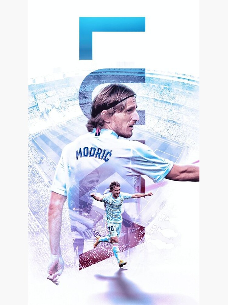 "Art Luka Modric" Sticker for Sale by mughyuk | Redbubble
