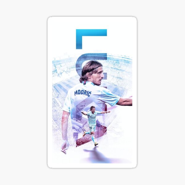 "Art Luka Modric" Sticker for Sale by mughyuk | Redbubble