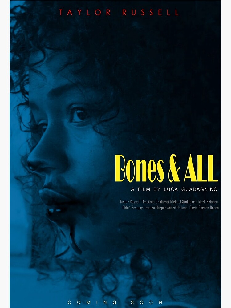 "Bones and All Film " Poster for Sale by galaxysky | Redbubble