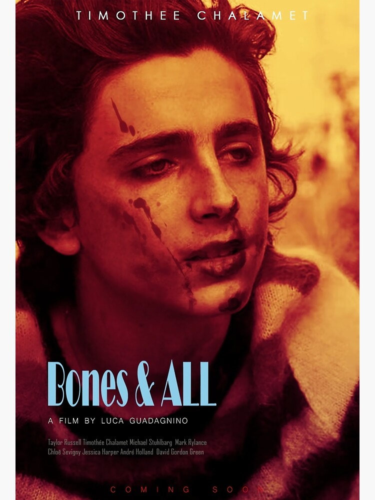 "Bones and All 2022 Horror Film" Poster for Sale by galaxysky | Redbubble