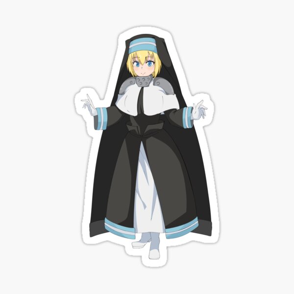 " Iris - Fire force" Sticker for Sale by MoEl-Art | Redbubble