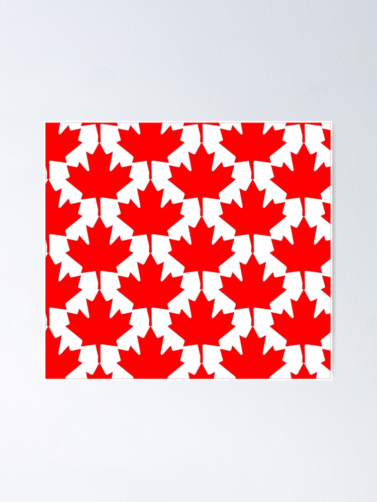 "A Famous Canadian Symbol" Poster for Sale by IO-shop | Redbubble