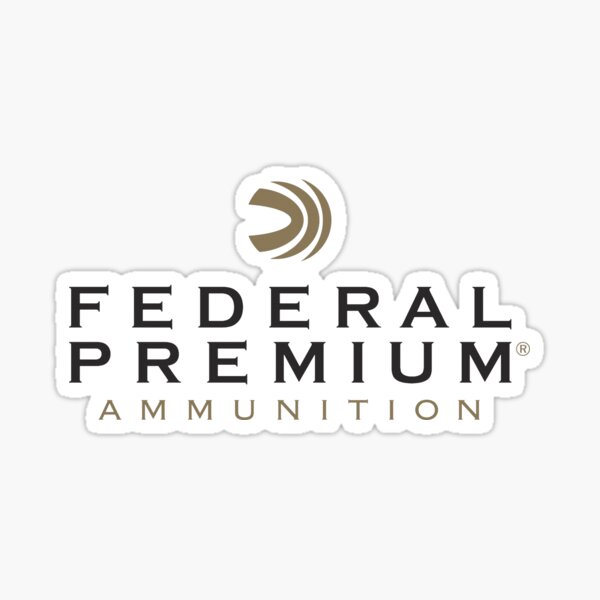 "Federal Premium Ammunition" Sticker for Sale by TheFoundSpace | Redbubble
