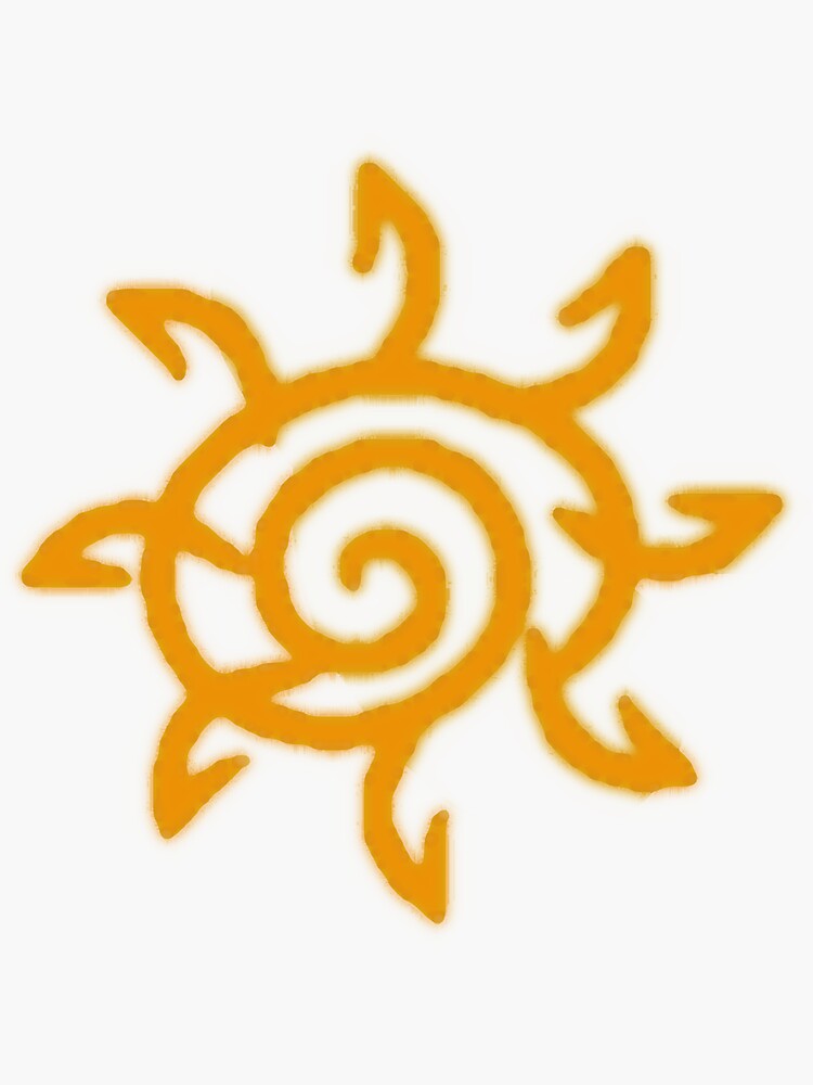 "Sun School Symbol W101" Sticker for Sale by RolingArmadillo | Redbubble