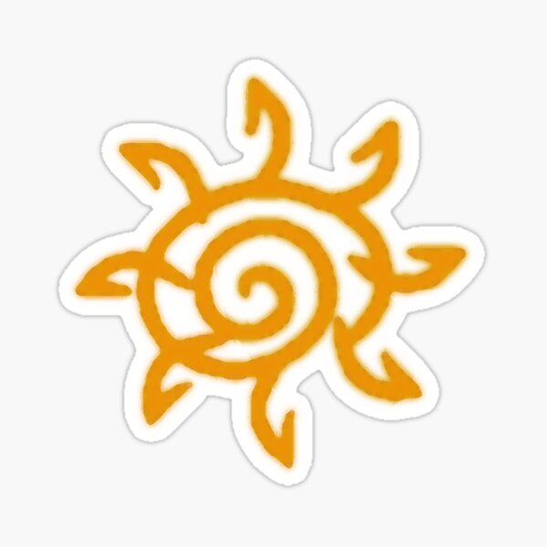 "Sun School Symbol W101" Sticker for Sale by RolingArmadillo | Redbubble