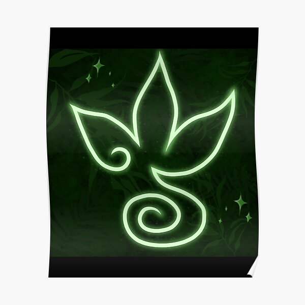 "Wizard101 - Life Casting Symbol" Poster for Sale by RolingArmadillo ...