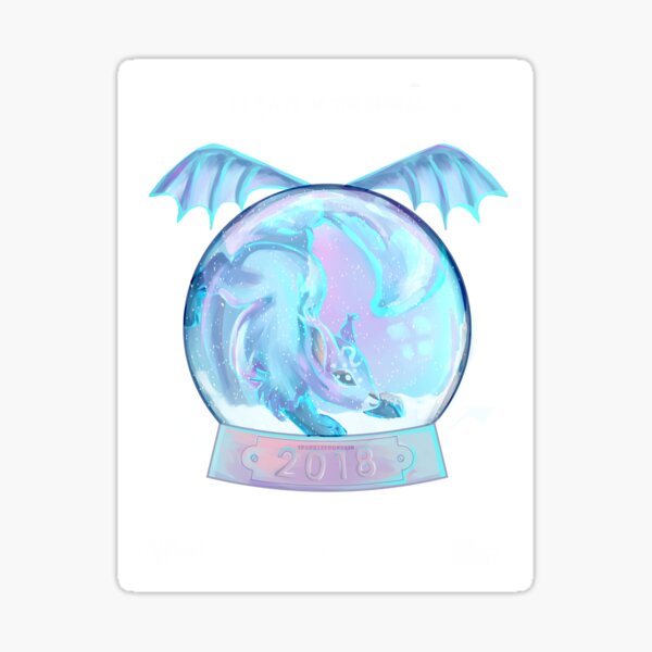 "Wizard101 Snow Beast" Sticker for Sale by RolingArmadillo | Redbubble