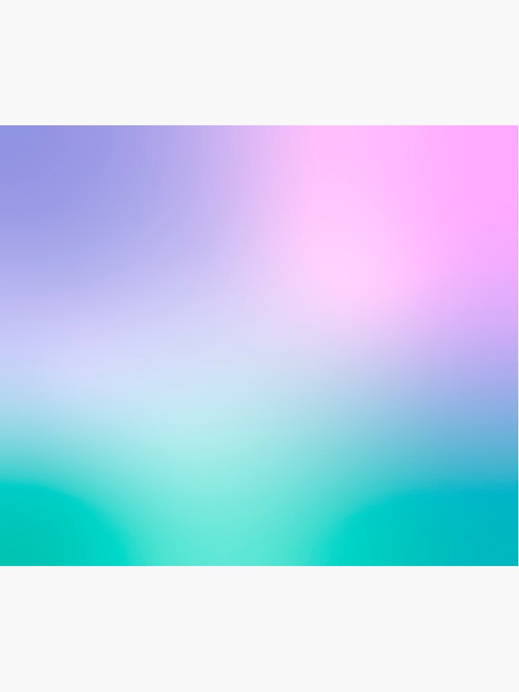 "Purple and mint Gradient" Sticker for Sale by Artemisia- | Redbubble