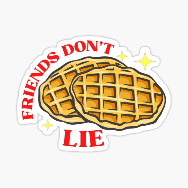 "Stranger Things Quotes - Friends Don't Lie" Sticker for Sale by Mhayra ...