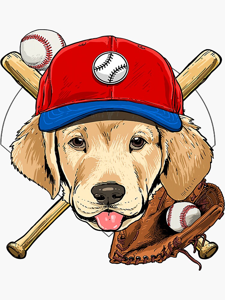 "Baseball Player Coach Labrador Retriever Dog Pitcher Catcher262 ...