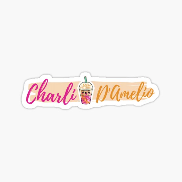 "Charli Damelio 3" Sticker for Sale by fanisaruisi | Redbubble