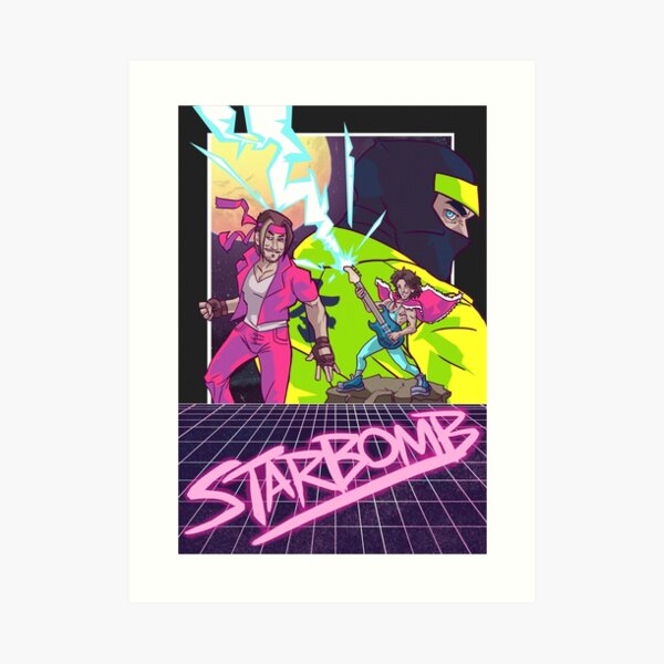 "Starbomb II" Art Print for Sale by DirkPower | Redbubble