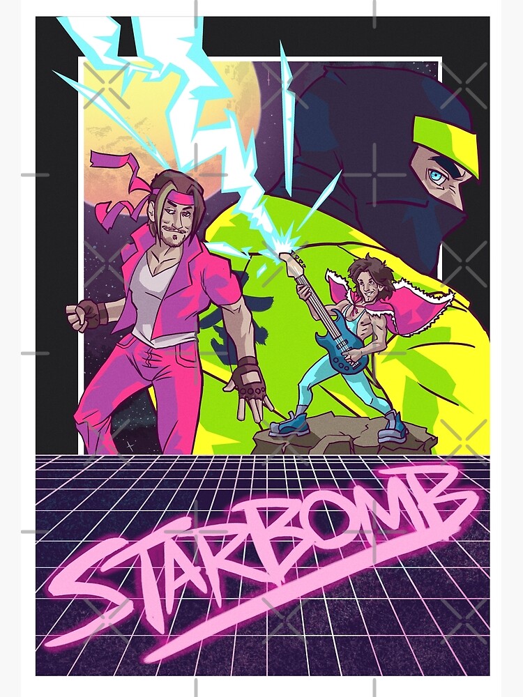 "Starbomb II" Poster for Sale by DirkPower | Redbubble