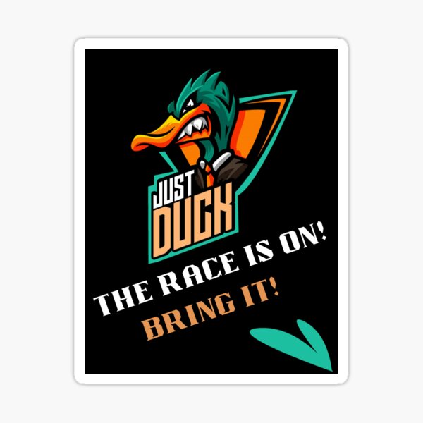 "Duck, Ducks, Duck Race, Rubber Ducks" Sticker for Sale by dwwstp111 ...