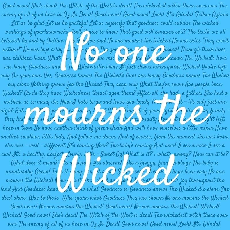 "No one mourns the wicked" by potterhead42 | Redbubble