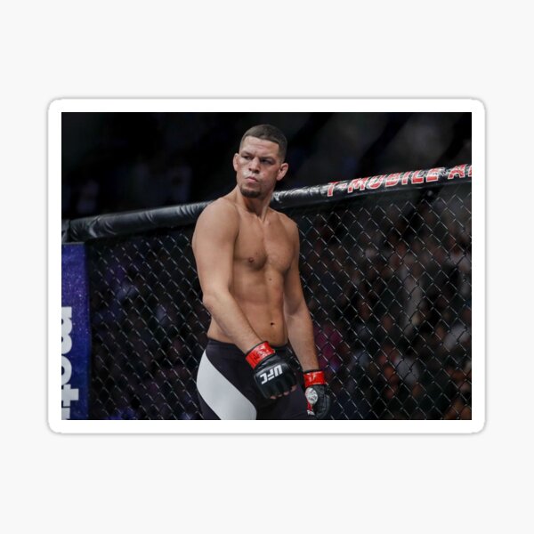 "Nate Diaz" Sticker for Sale by NikkoAsuka | Redbubble