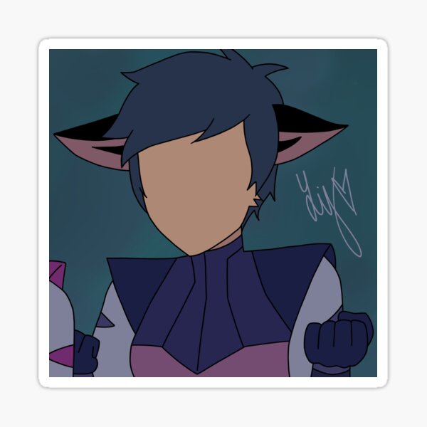 "Catra Being Cute! In Space" Sticker for Sale by liz-bh | Redbubble