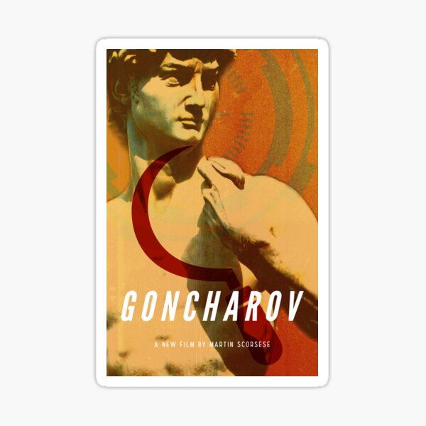 "Lost Goncharov Movie Poster" Sticker for Sale by PatriciaLupien | Redbubble