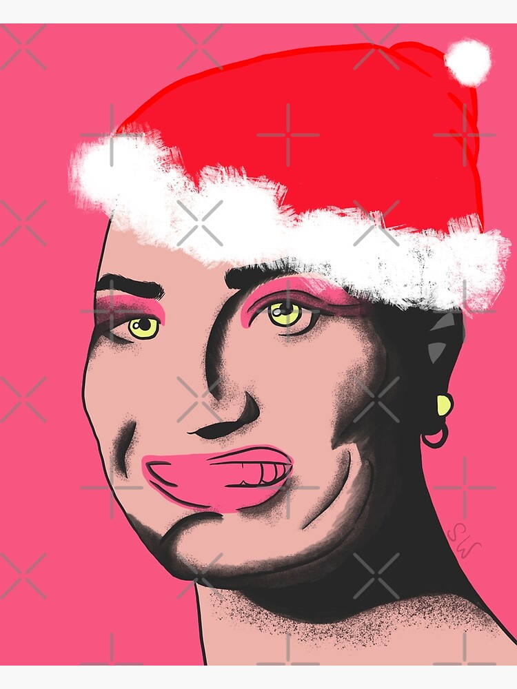 "Poot Lovato - Merry Pootmas -Pop art - Meme" Poster for Sale by ...