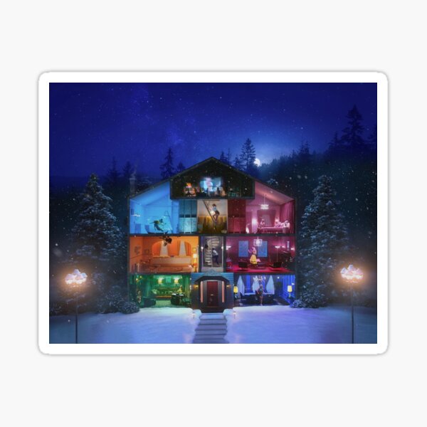 "lover house" Sticker for Sale by Amarzing | Redbubble