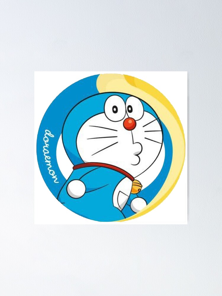 "blue doremon" Poster for Sale by Harmonycla | Redbubble