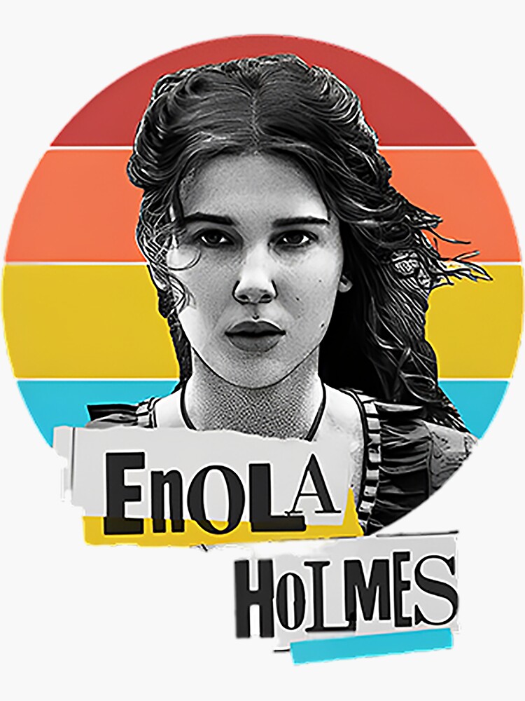 "Enola Holmes essential" Sticker for Sale by Joshuas4 | Redbubble